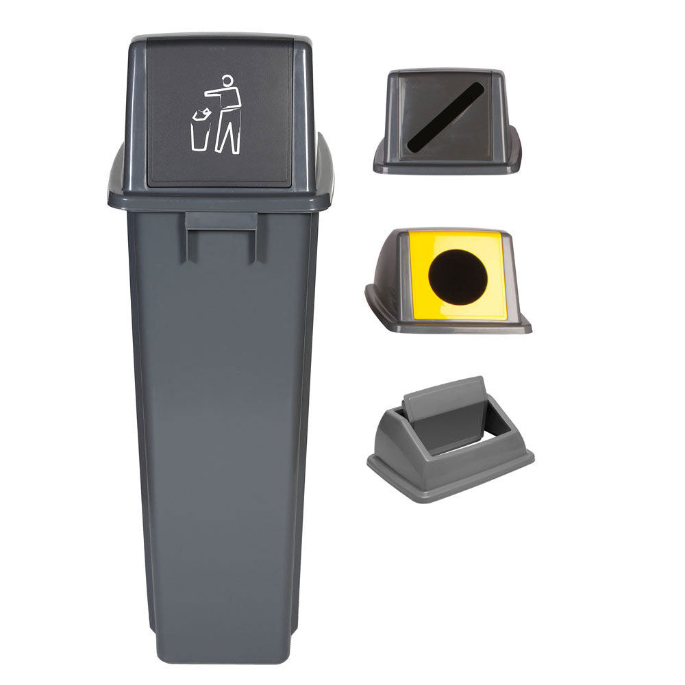 GPC Industries Recycling Bin - Choose Your Lid Option | IndustraCare