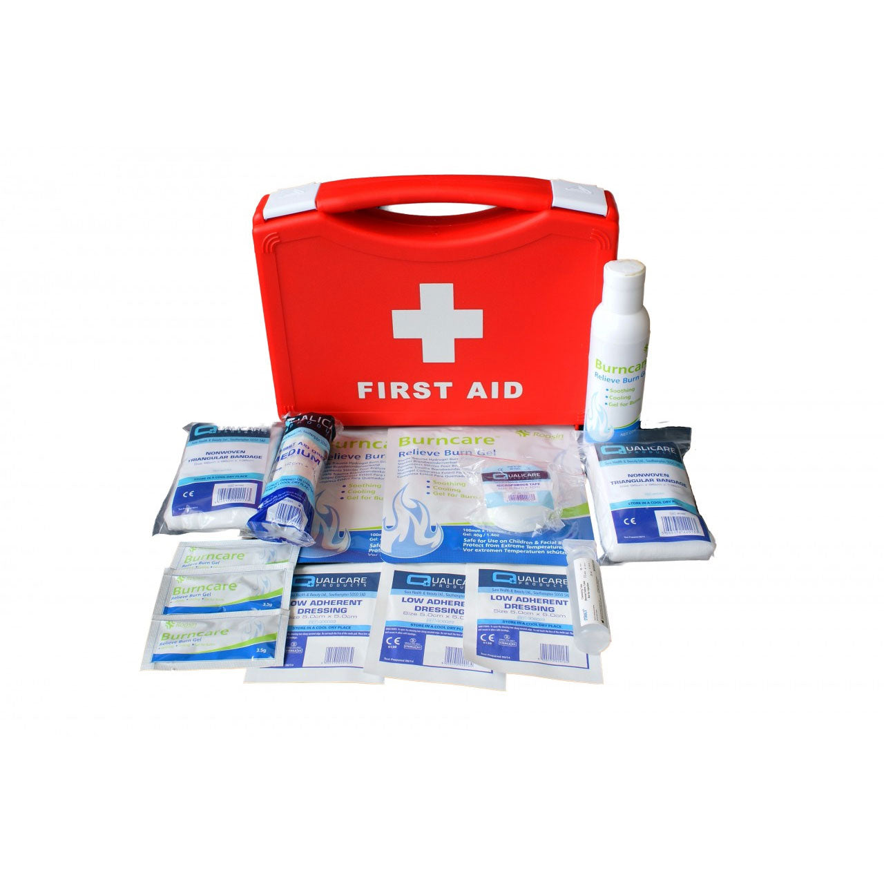 Qualicare Premier Burns First Aid Kit Compact | IndustraCare