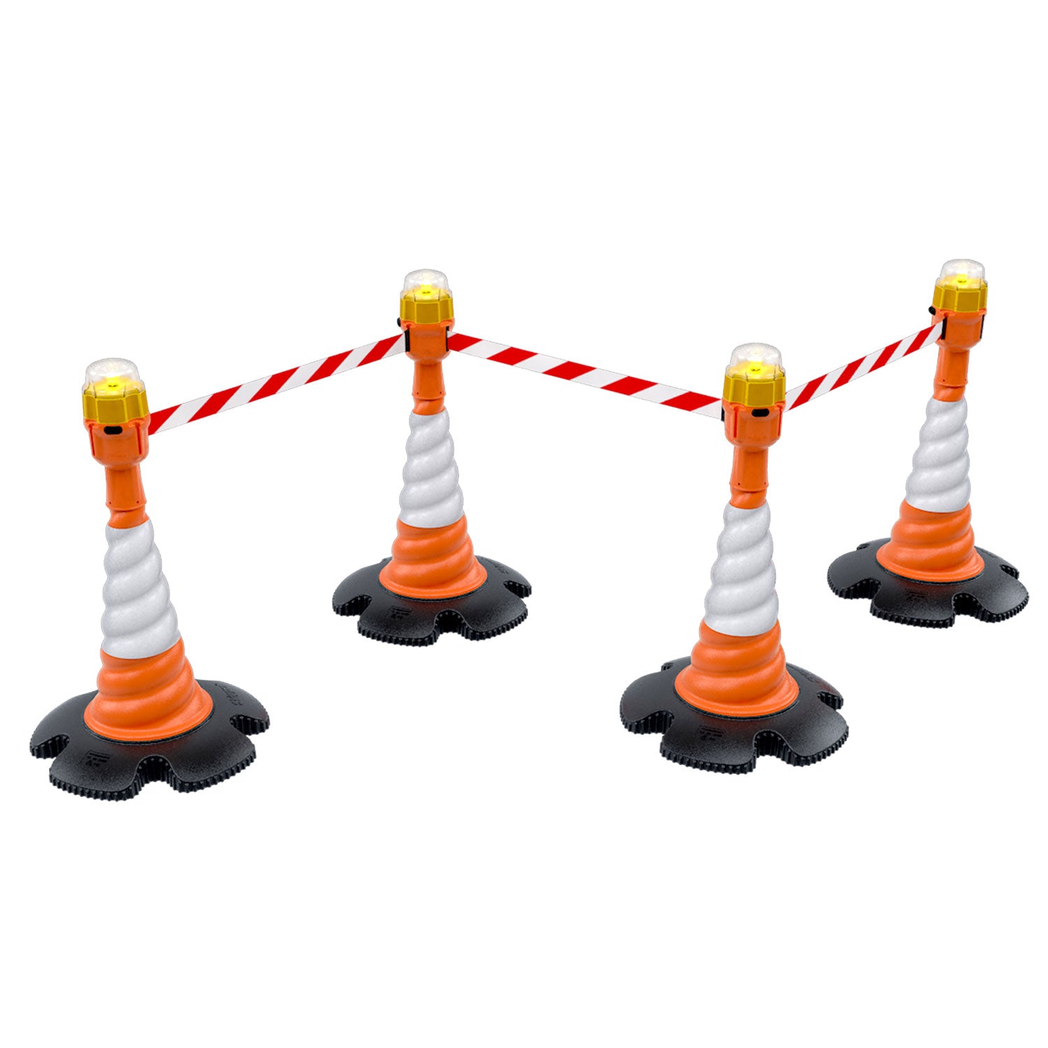 Skipper 27m Retractable Cone Topper Kit with Safety Lights | IndustraCare