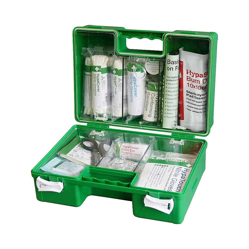 British Standard Compliant DELUXE Workplace First Aid Kit 1-10 Person ...