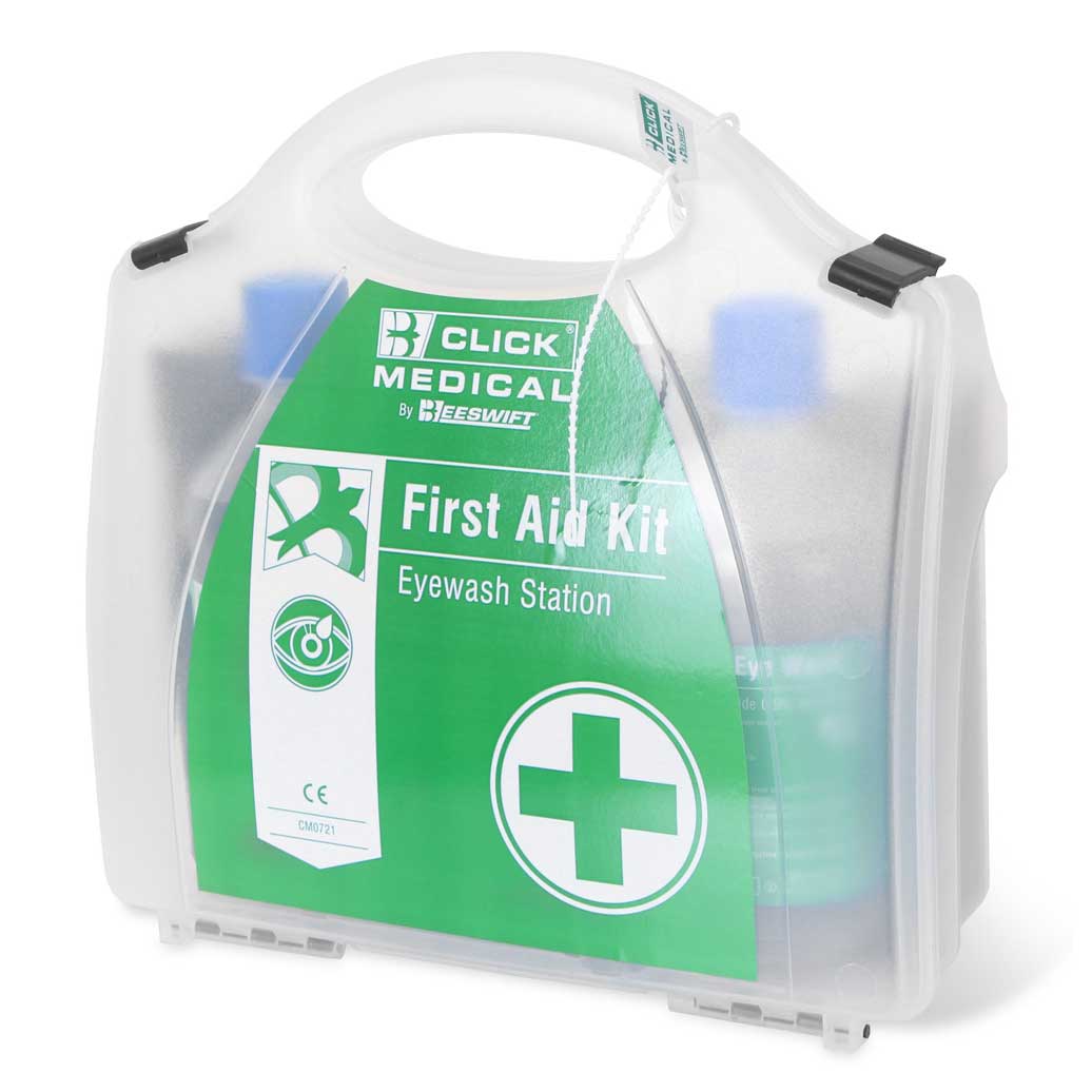 Click Medical Eyewash First Aid Kit | IndustraCare
