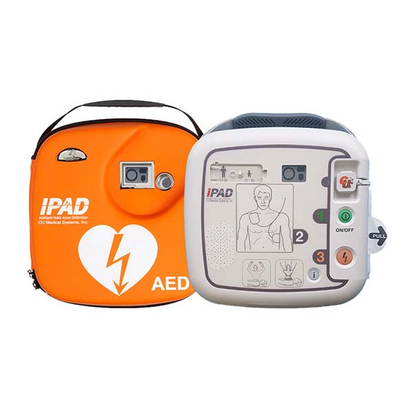 CU Medical Systems SP1 Semi-Automatic Defibrillator with Carry Case ...