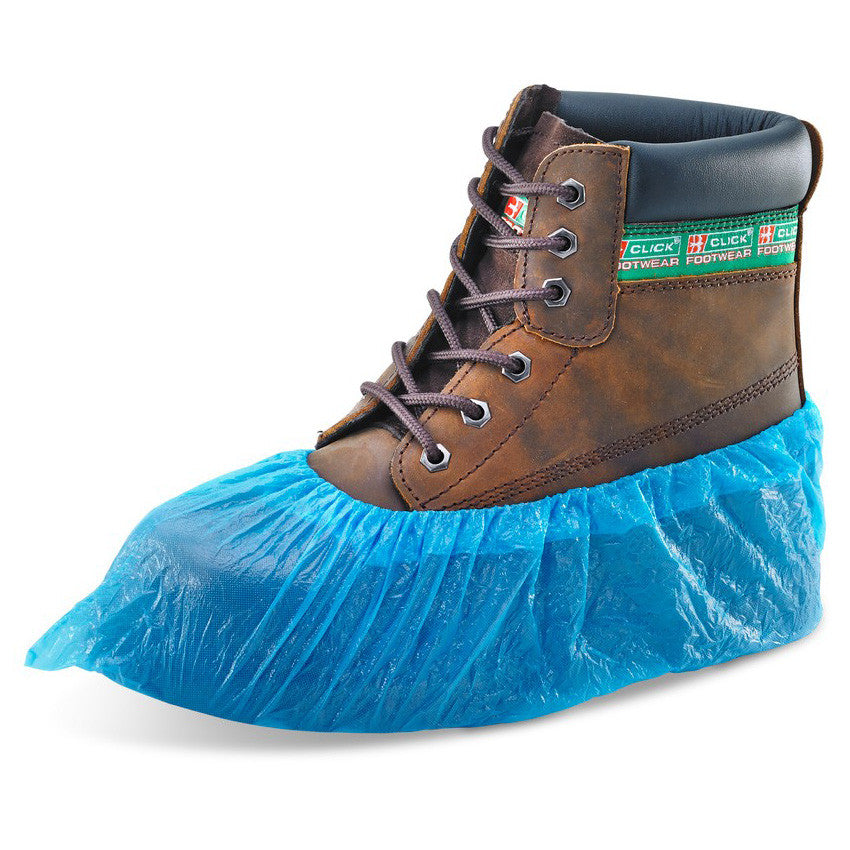 Disposable Overshoe 16in CPE x100 (50 pairs) | IndustraCare