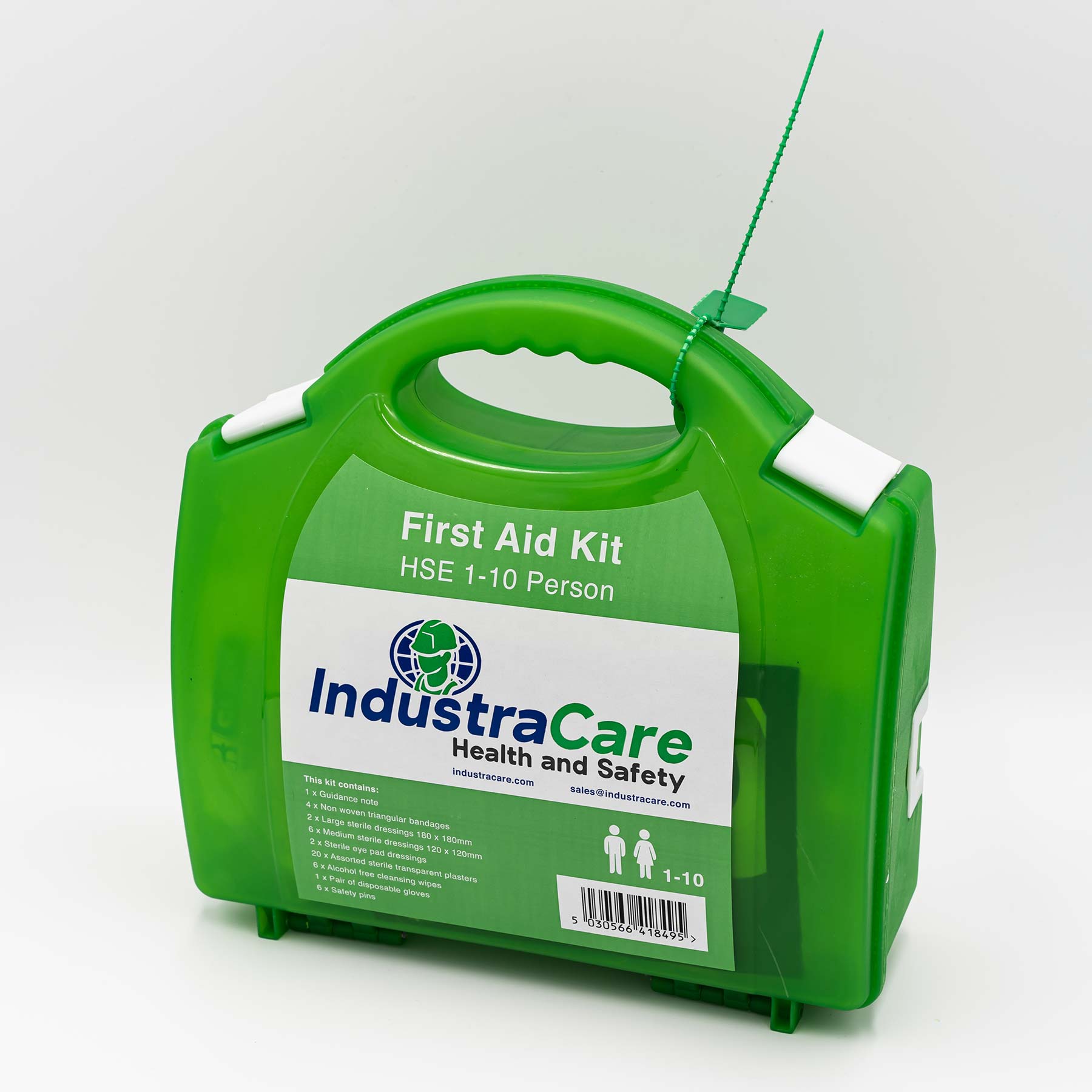 IndustraCare 1-10 Person Economy HSE Standard Compliant First Aid Kit