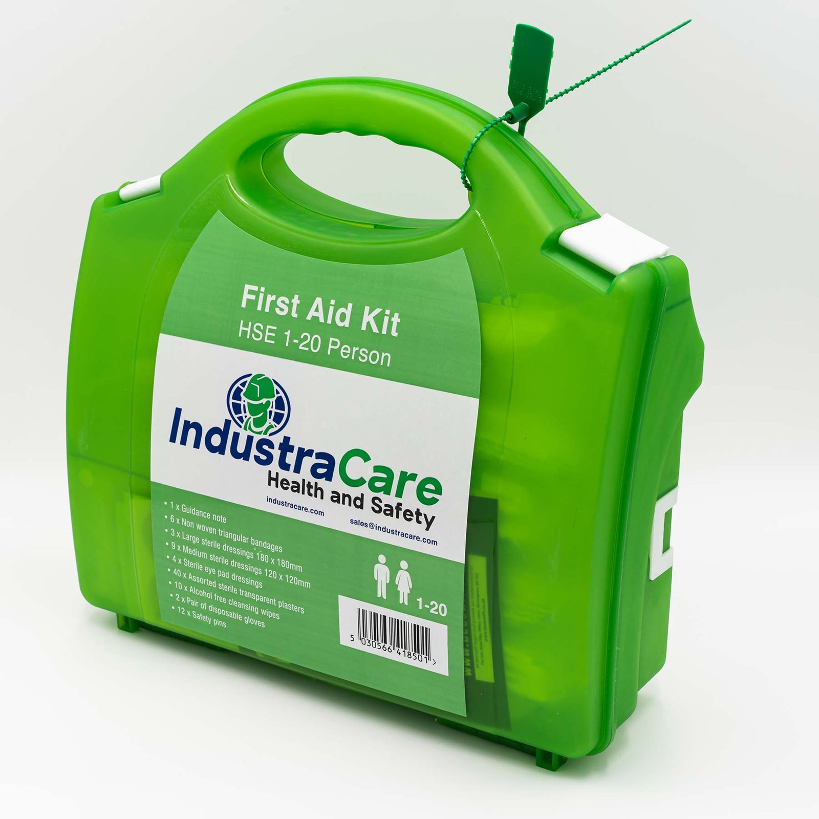 IndustraCare 1-20 Person Economy HSE First Aid Kit (Medium) | IndustraCare