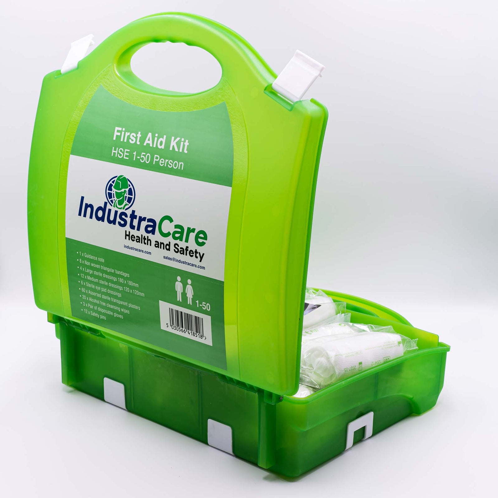 IndustraCare 1-50 Person Economy HSE First Aid Kit (Large) | IndustraCare