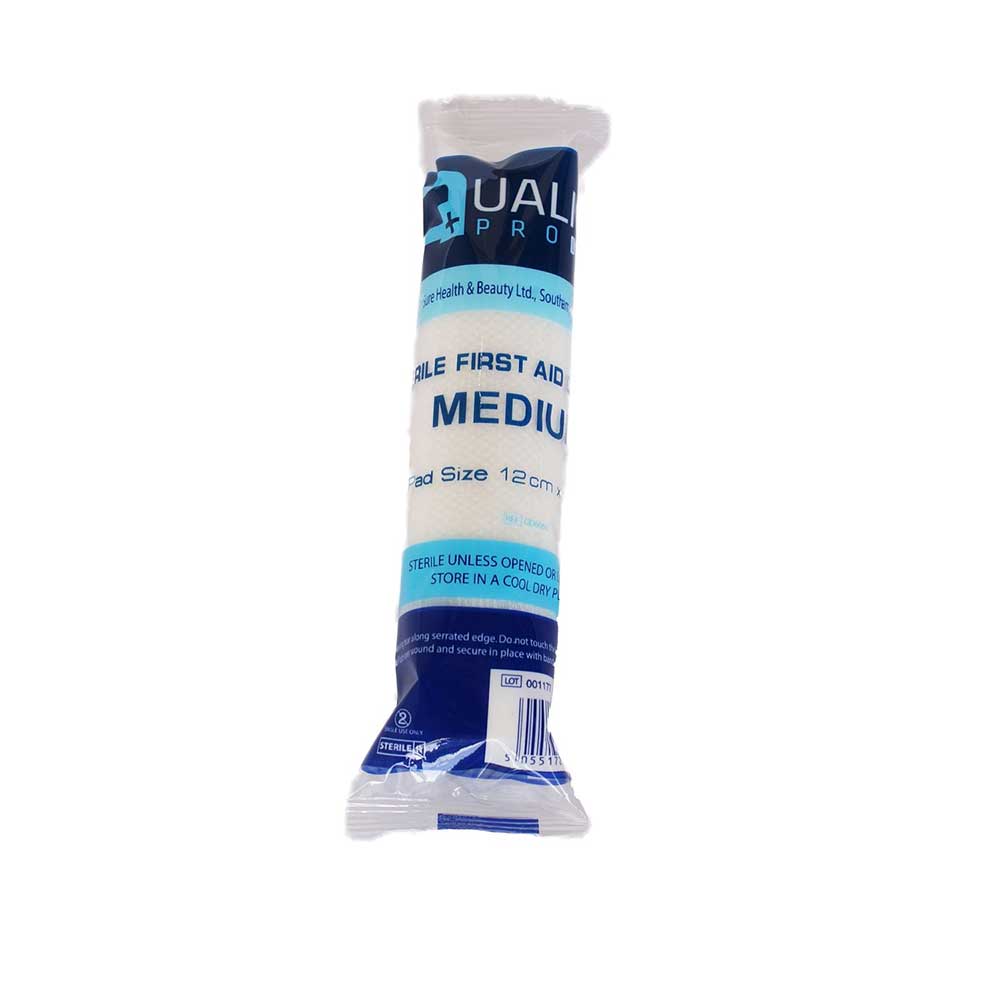 Qualicare Medium HSE Dressing 12cm x 12cm Flow Wrapped | IndustraCare