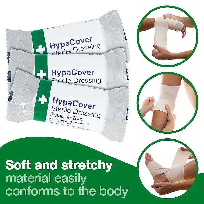Hypacover Sterile Dressing Small 5cm x 5cm Sterile - Pack of 6 ...