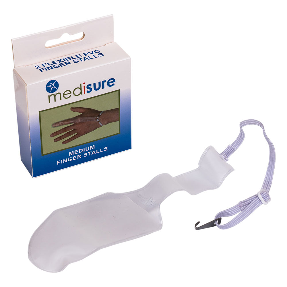Medisure Plastic Finger Stall - Pack of 2 | IndustraCare